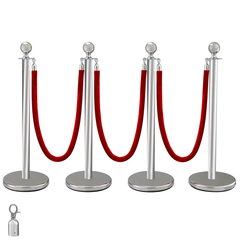 VEVOR Steel and Iron Stanchion System | Wayfair