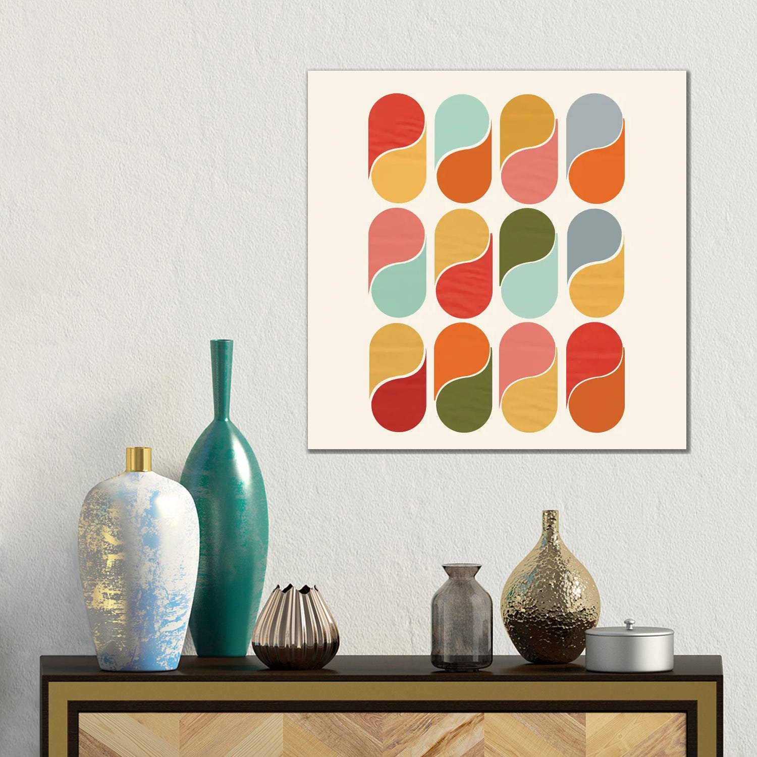 Ivy Bronx Colorful Modern Abstract | Wayfair.co.uk