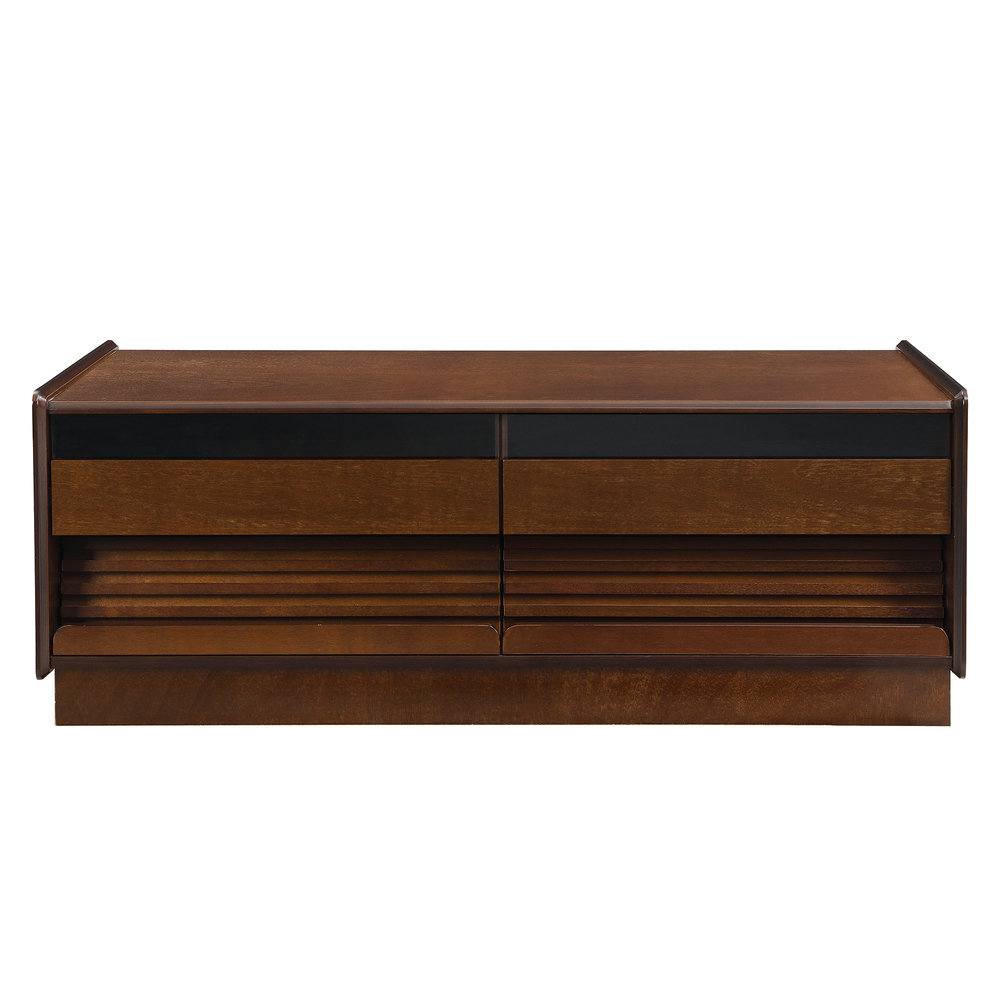 Latitude Run® 47.2" Modern Rectangle Coffee Table – Wood (mdf) Table ...