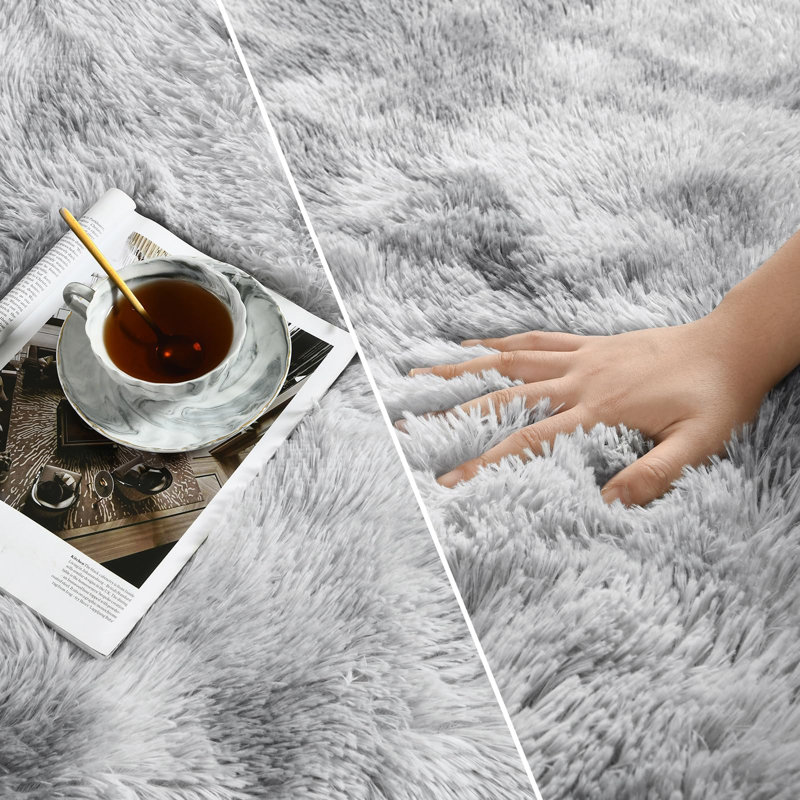 Mercer41 5x8ft Large Shag Area Rug | Wayfair