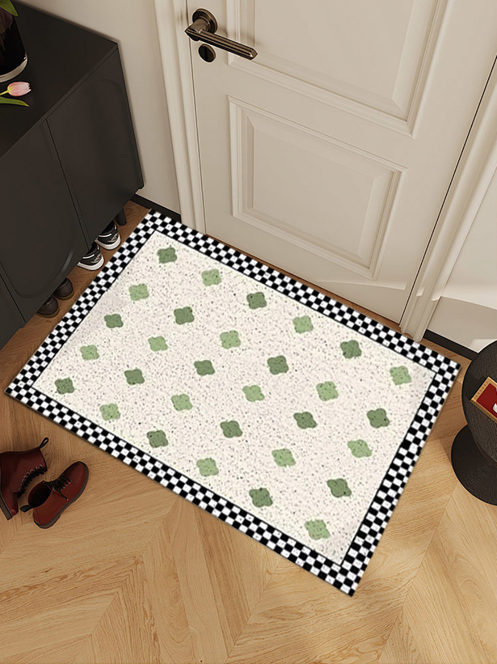 Red Barrel Studio® Entryway Door Mat, Elegant Door Mat, Set Of 2 | Wayfair