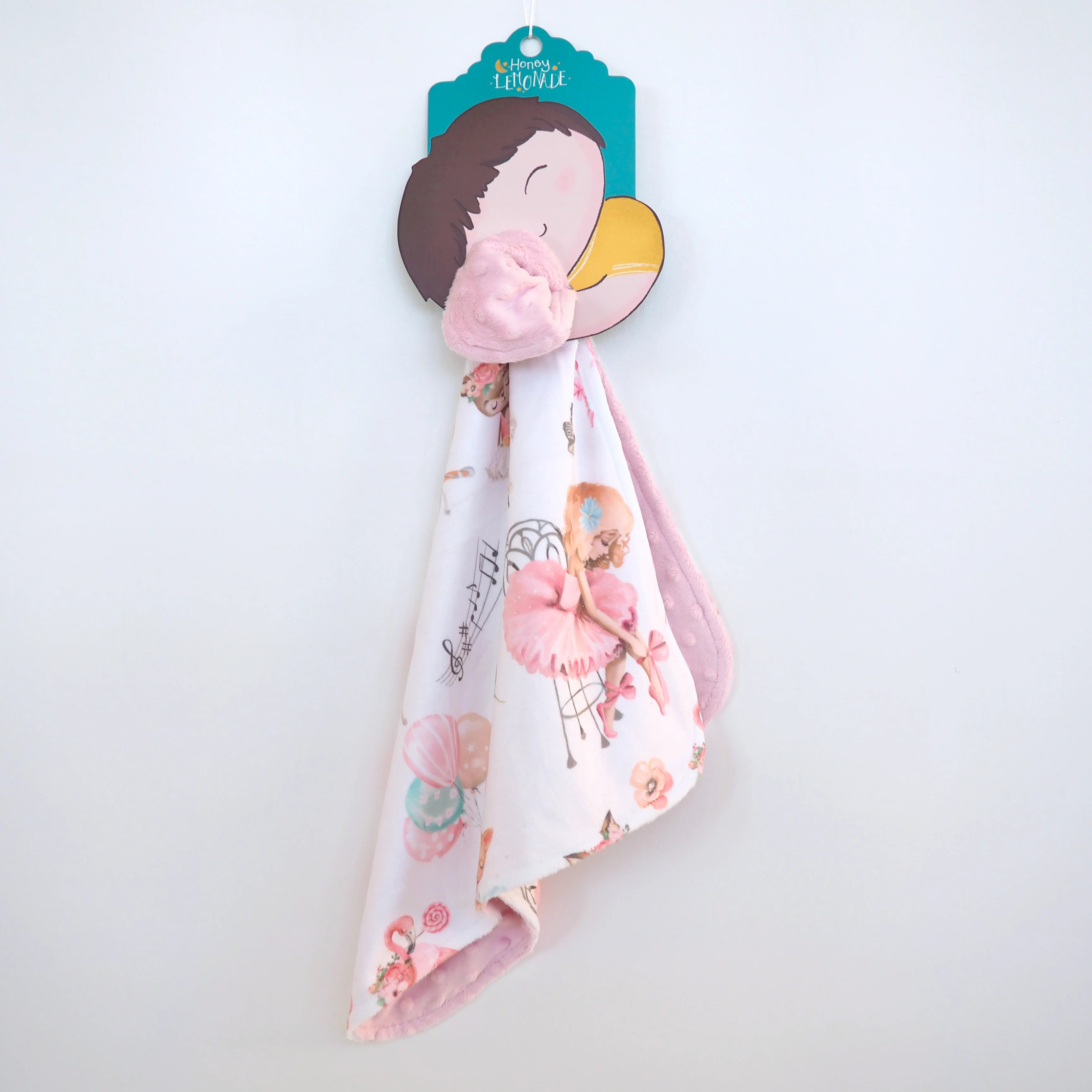 Honey Lemonade Mini Minky Ballerinas Blanket for Toddlers - Soft, 100% ...