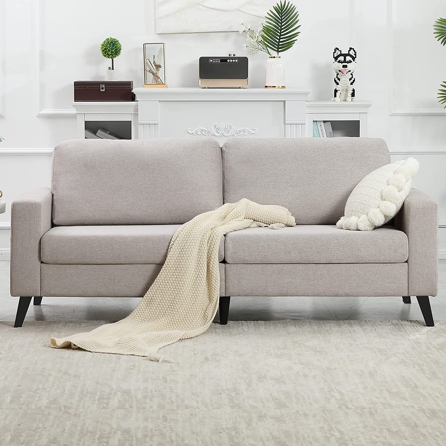 Wade Logan Avree 79" Square Arm Sofa & Reviews - Wayfair Canada