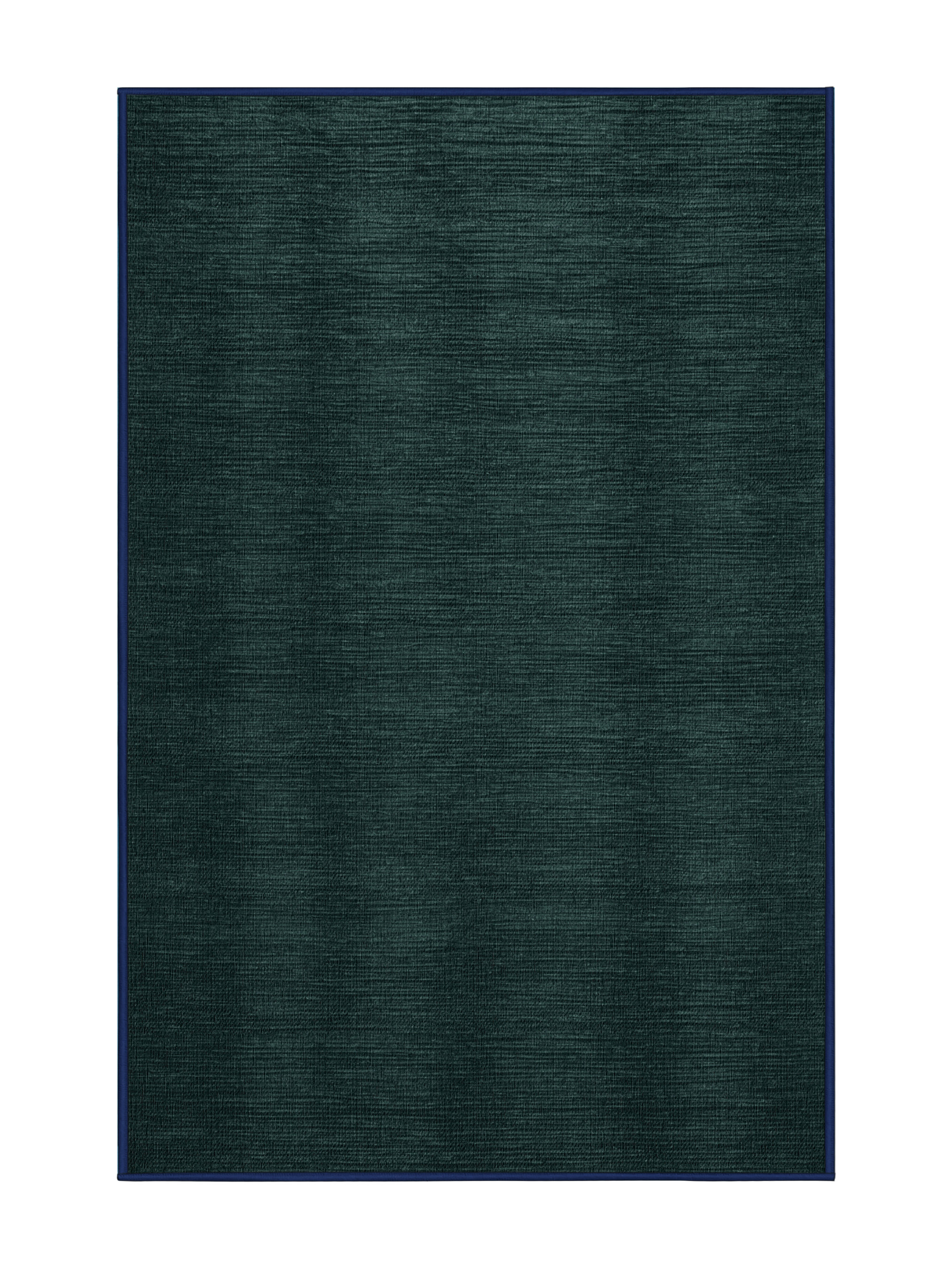 Hokku Designs Machine Washable Solid Blue Area Rug | Wayfair