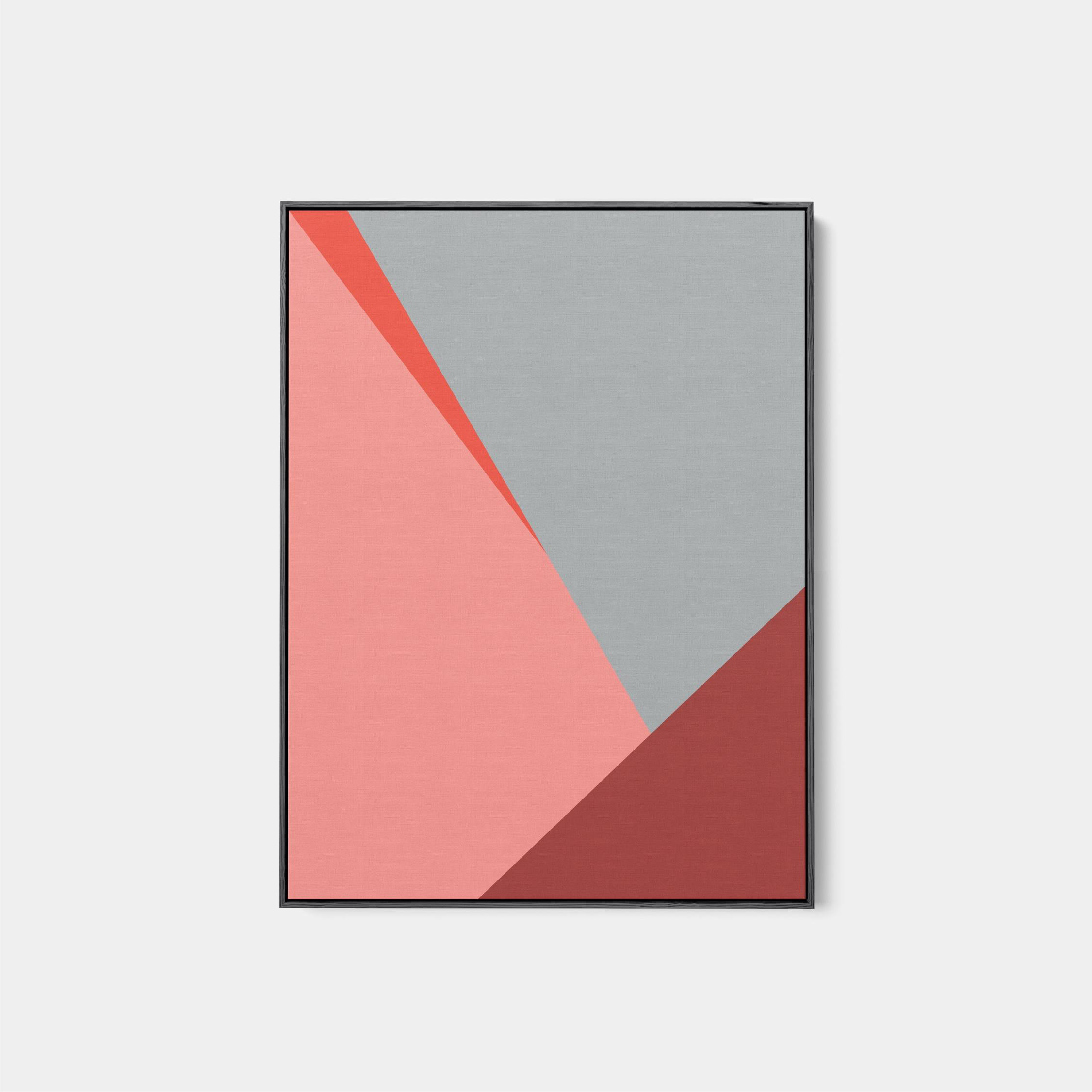 Orren Ellis Floater Frame Geo Color Block | Wayfair