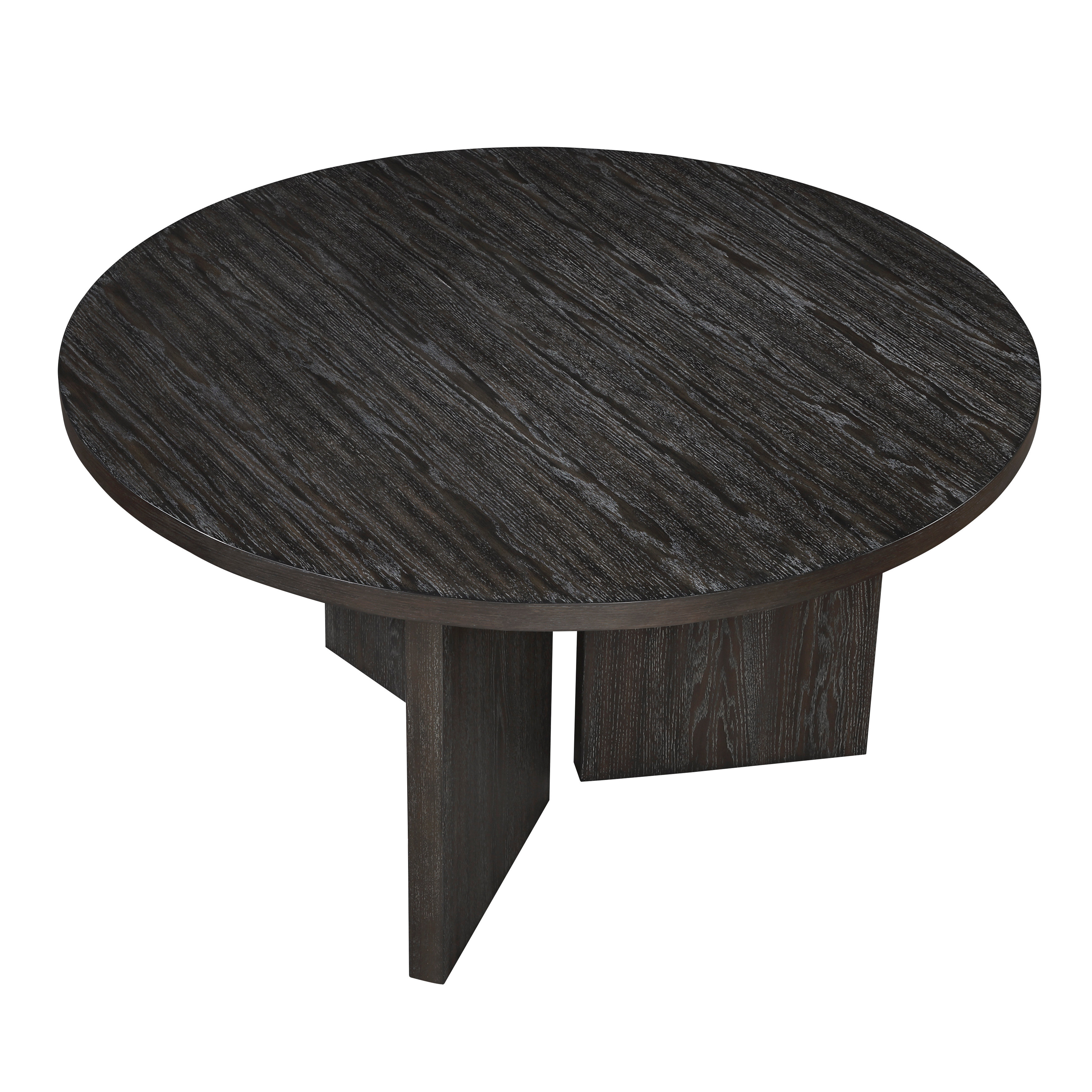 Ebern Designs Wark Solid Wood Round Dining Table | Wayfair