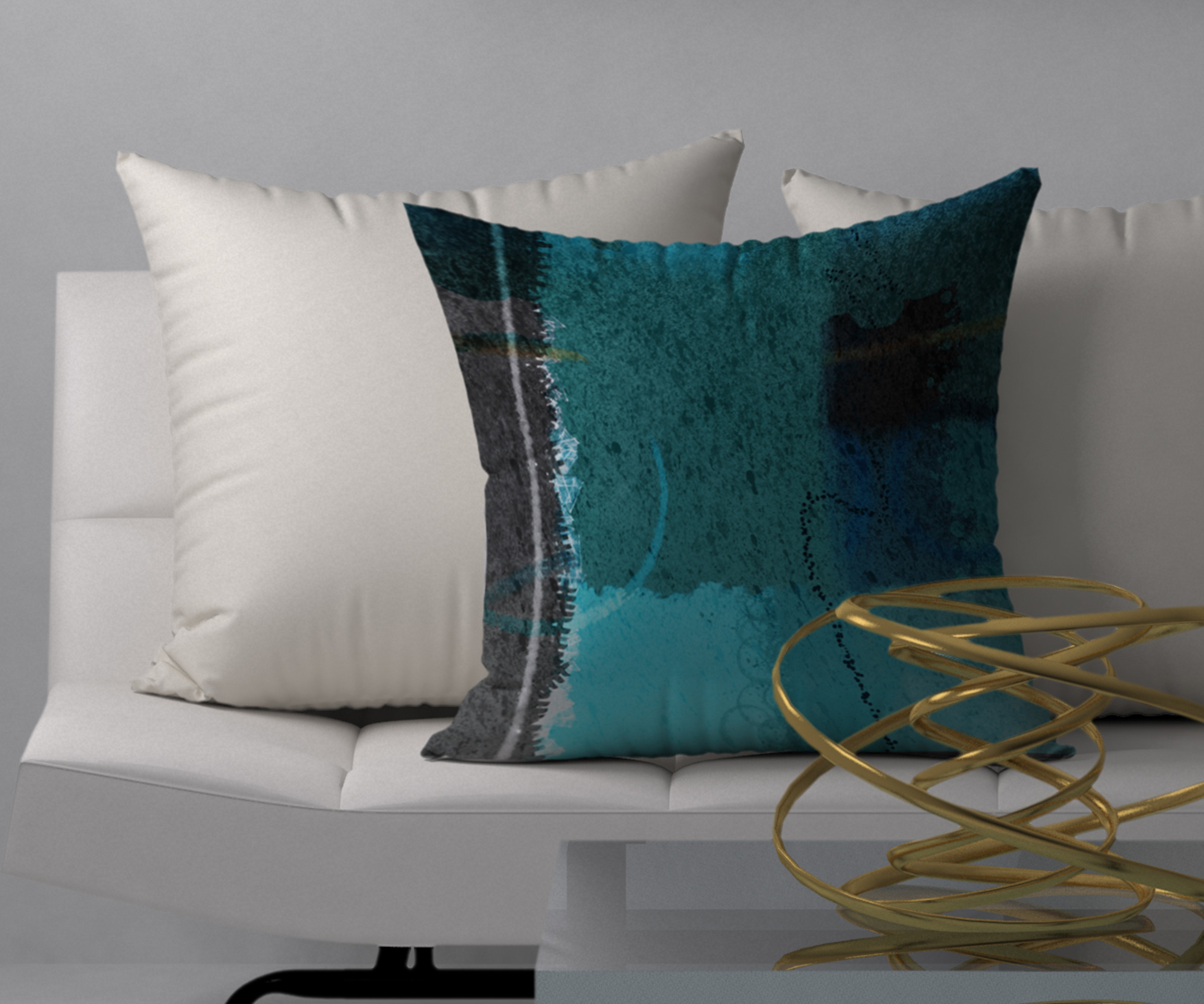 LeRoi Products Immaculate Glamorous Square Throw Pillow | Wayfair