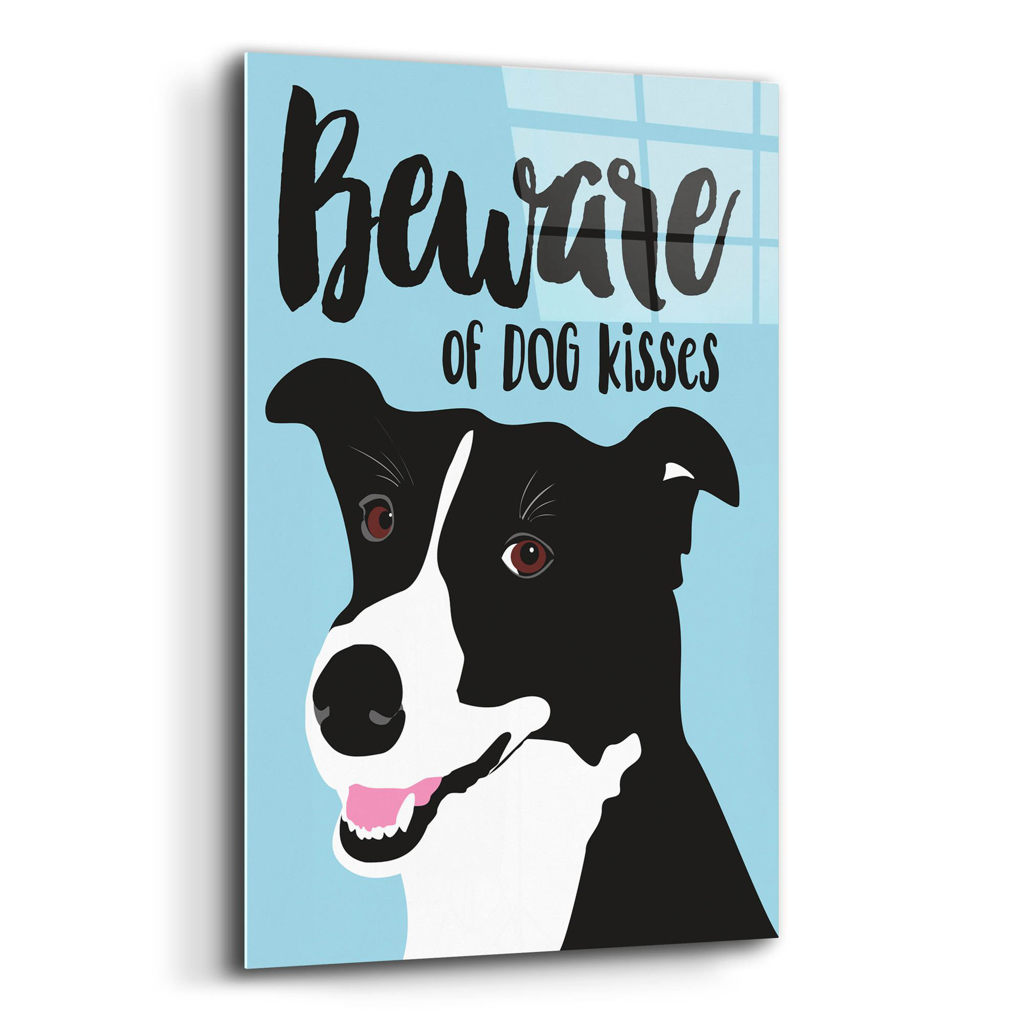 Red Barrel Studio® Red Barrel Studio 'Beware Of Dog Kisses' By Ginger ...