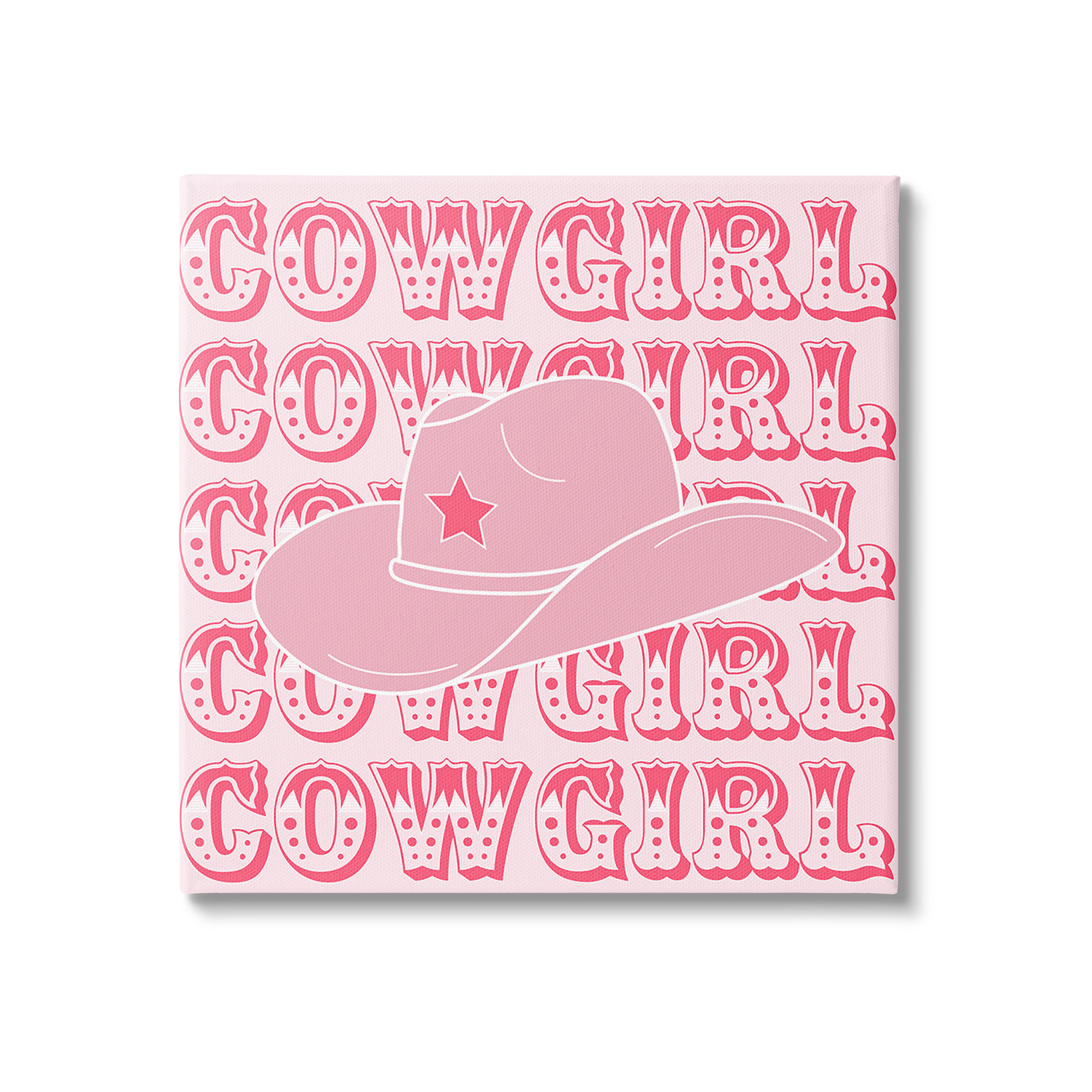 Trinx " Blush Pink Cowgirl " by Corrine Rose Design on - Wayfair Canada