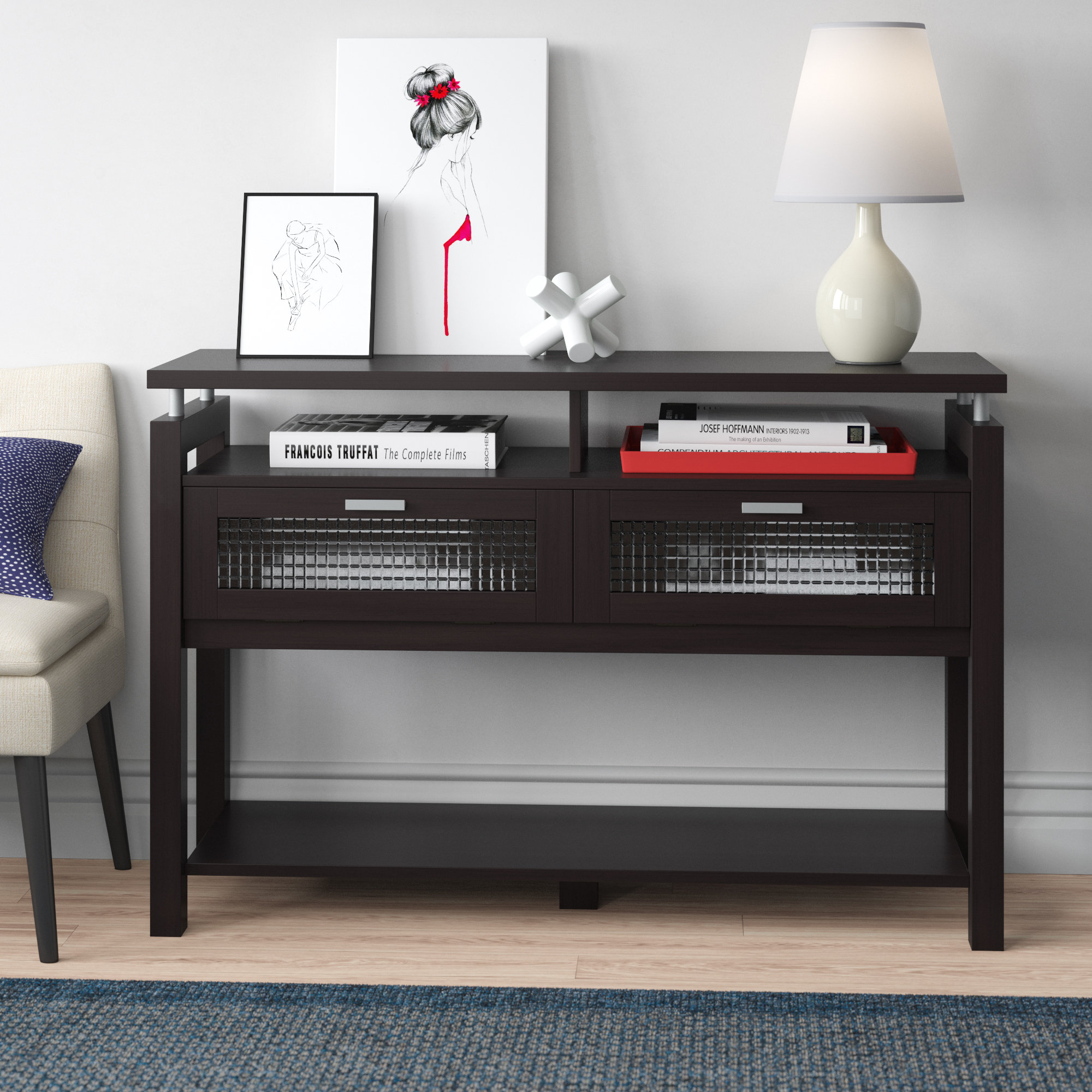Latitude Run® Margaret 47.24" Console Table & Reviews | Wayfair