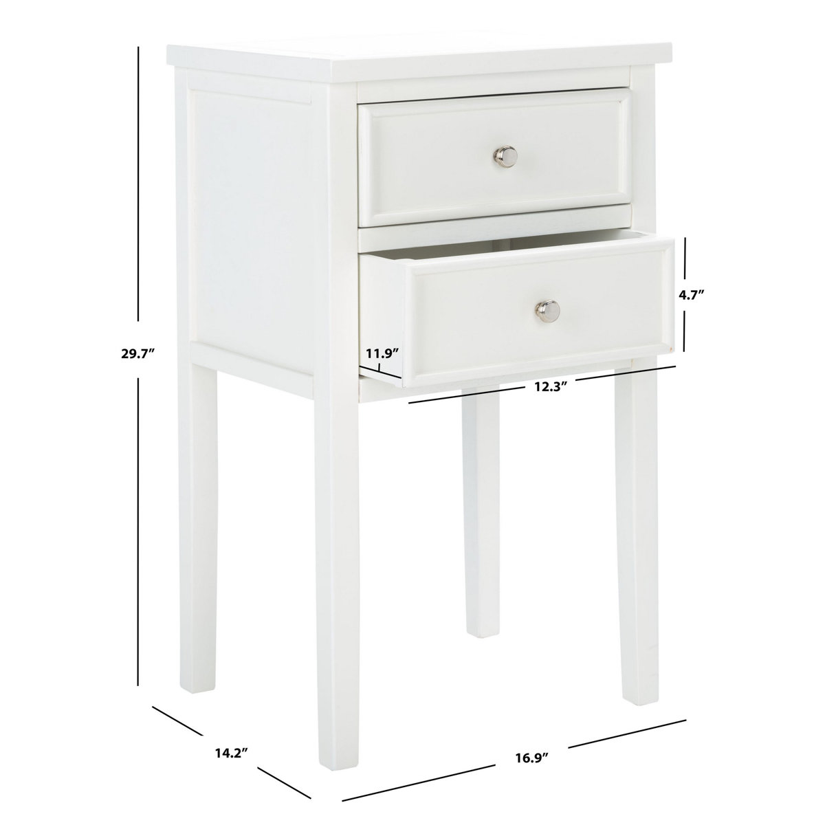 August Grove® Joanna 2 - Drawer End Table with Storage & Reviews | Wayfair