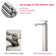 Belfry Bathroom Olla Bathroom Tall Square Sink Vanity Tap Faucet Mono ...