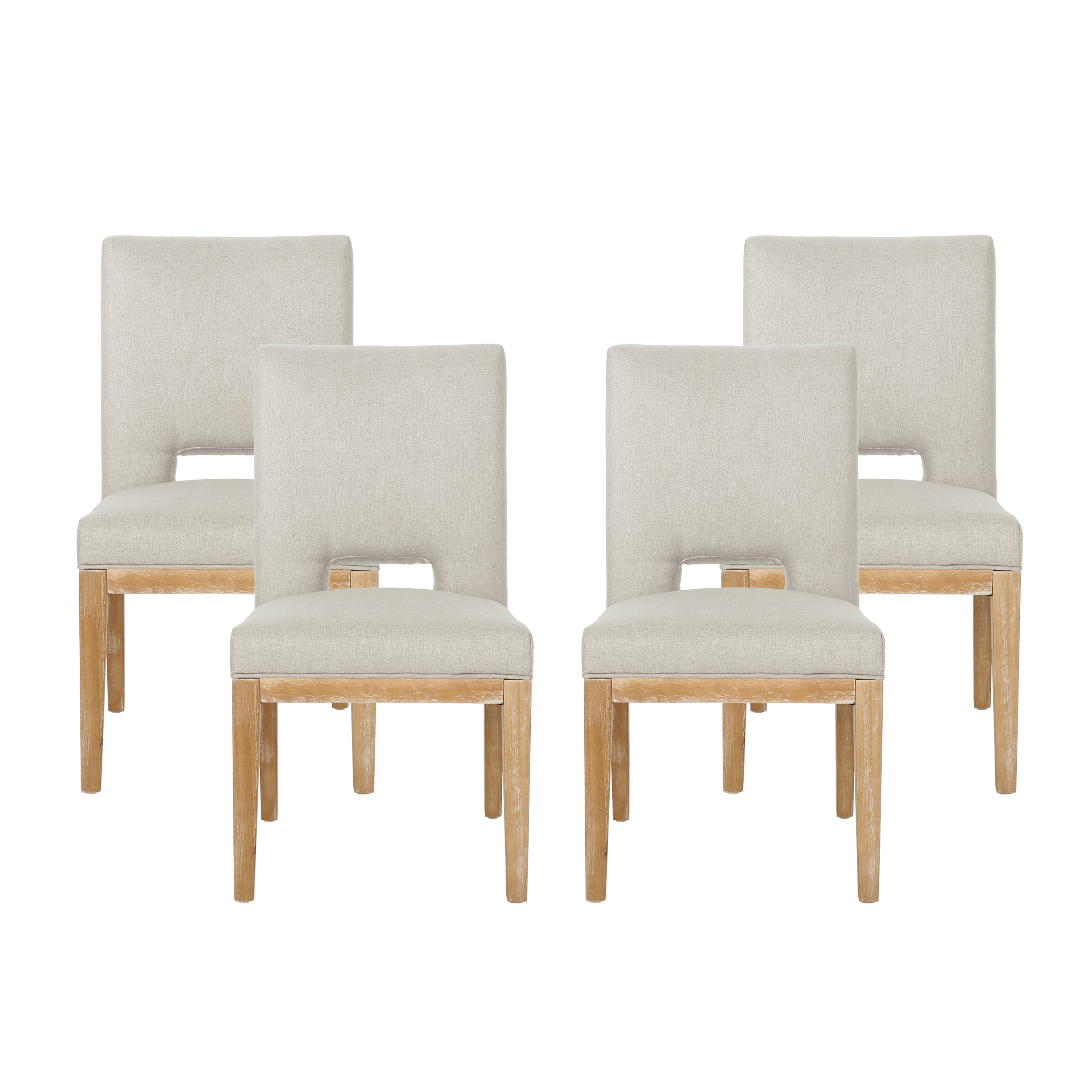 Winston Porter Domonick Upholstered Parsons Chairs (Set of 4) | Wayfair