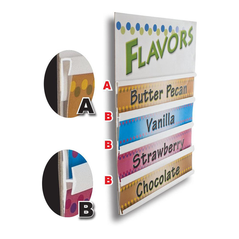 Outwater 1/4" Silver PVC Cap Moulding | Pro Pack Plus | Wayfair