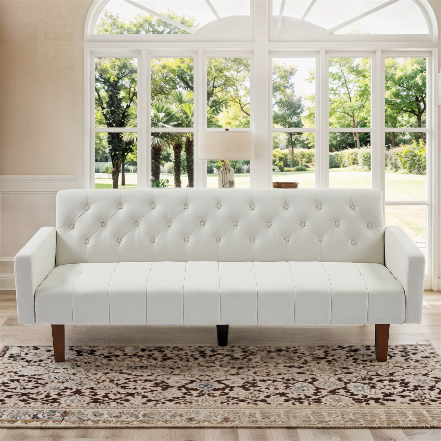 George Oliver Futon Sofa Bed, Futons Convertible Couch Bed Sleeper ...