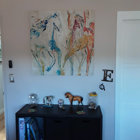 Lark Manor Tolya Horse Dance On Canvas by Jodi Maas Canvas Art ...