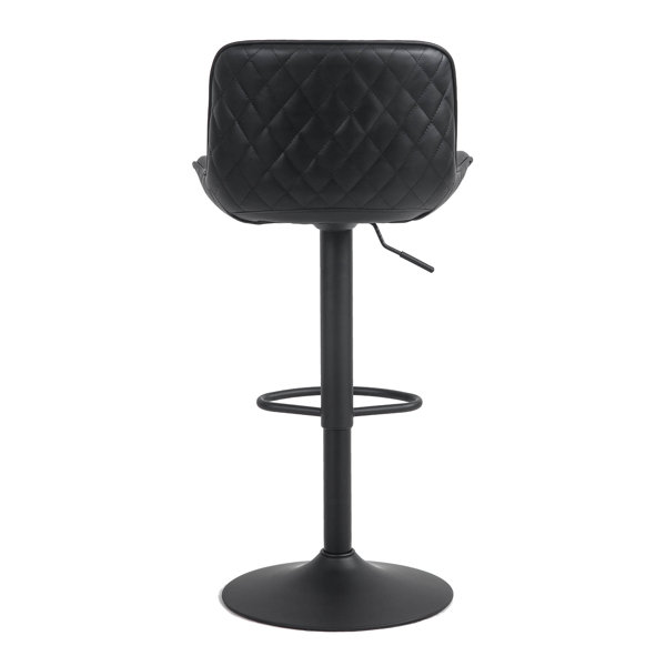 Latitude Run® Brinitta Modern Swivel Adjustable Height Bar Stools ...