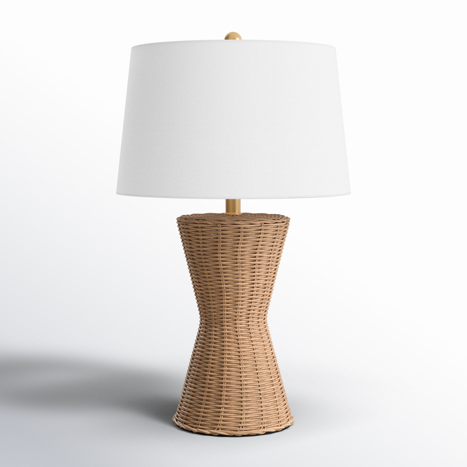 Birch Lane™ Beaufort Rattan Table Lamp | Wayfair