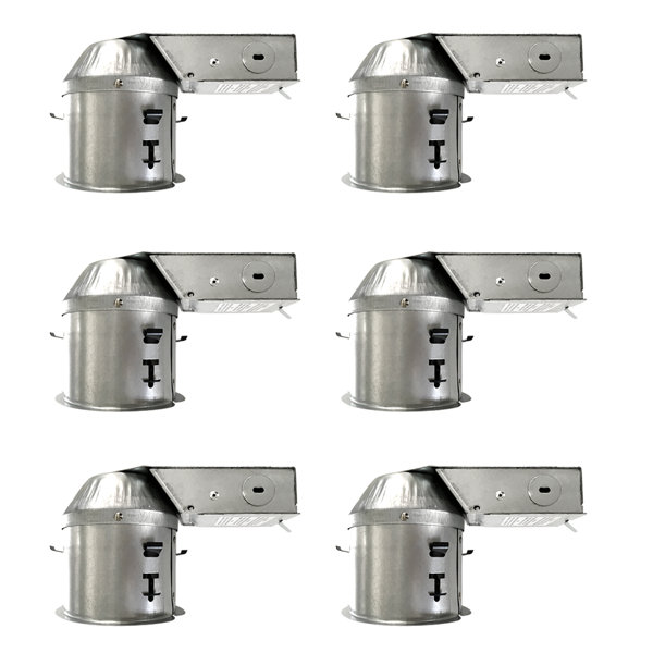 MW LIGHTING 4 Inch Remodel Shallow Recessed Lighting Housing, TP24 ...
