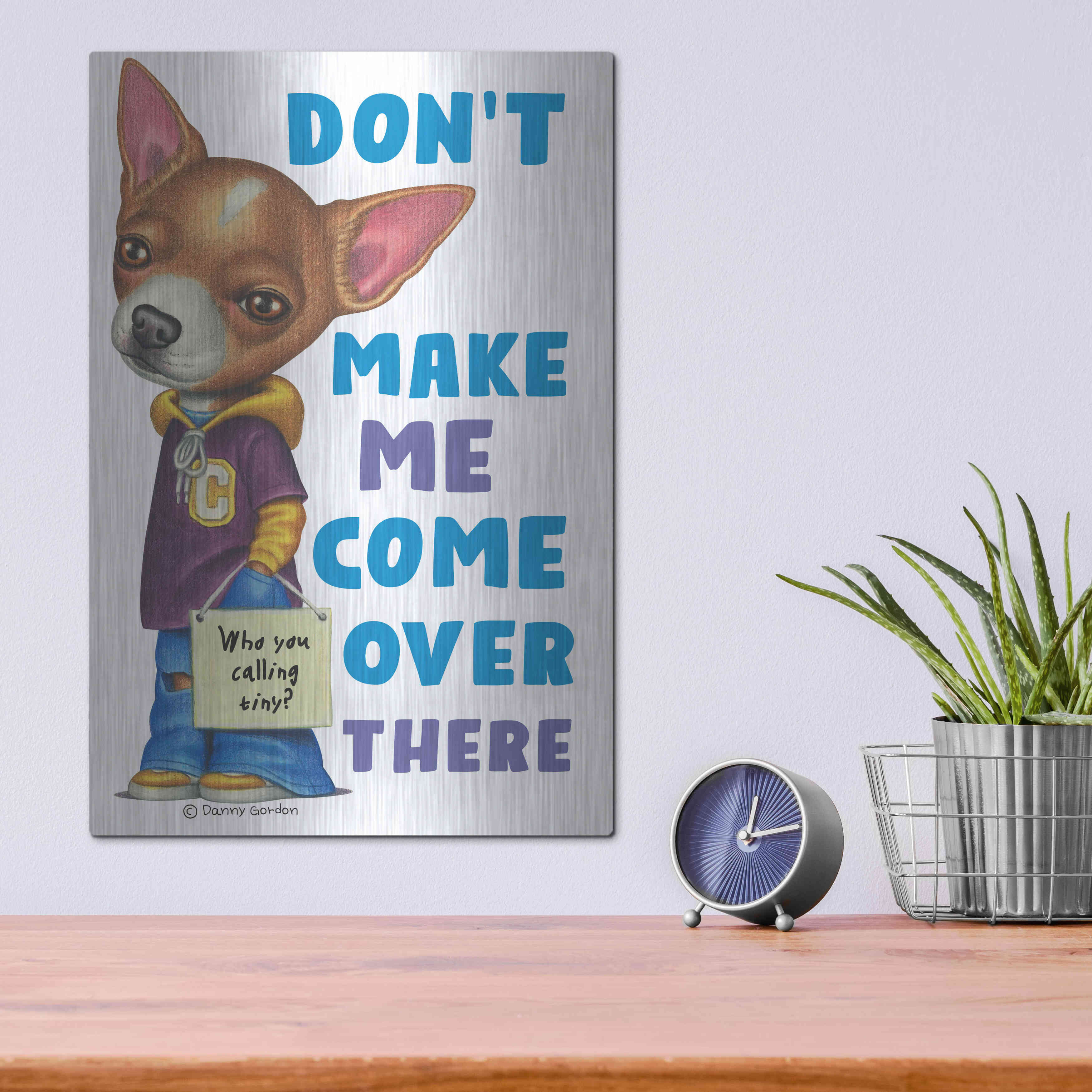 Trinx 'Carlos DMMCOT' by Danny Gordon Art, Metal Wall Art - Wayfair Canada