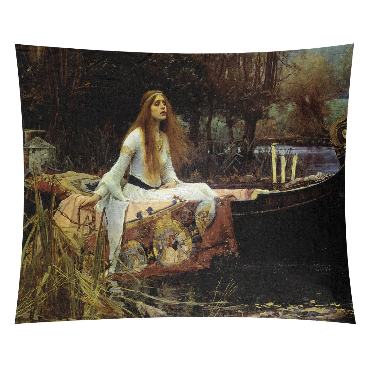 World Menagerie Magers the Lady of Shalott Tapestry - Wayfair Canada
