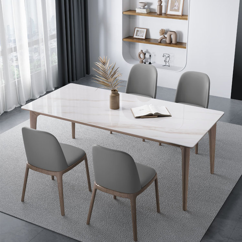 ZKuylo European modern simple dining table set | Wayfair