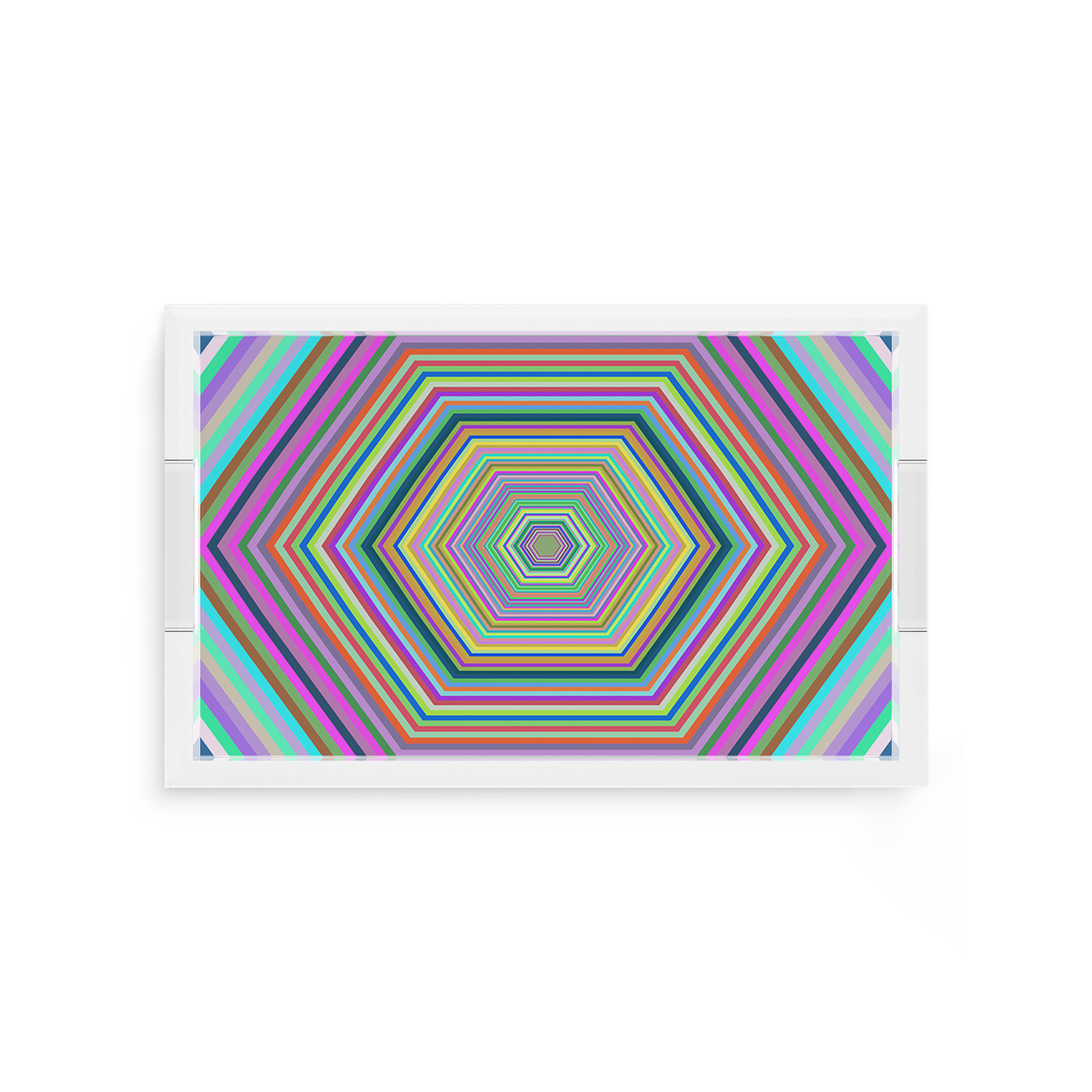 Nicolette Mayer Hex Dylan Acrylic Rectangle Decorative Tray - Wayfair ...