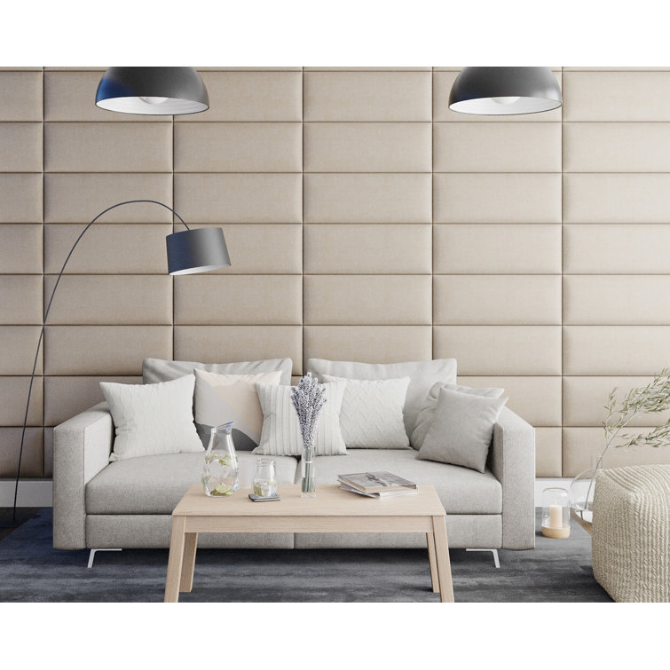 17 Stories Kamili 30 cm x 75 cm Peel and Stick Upholstered Wall ...