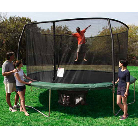 Jumpking 15' Trampoline and Enclosure Combo | Wayfair