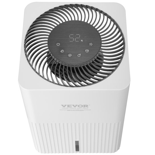 VEVOR 0.7 Gallons Cool Mist Evaporative Tabletop Humidifier with ...