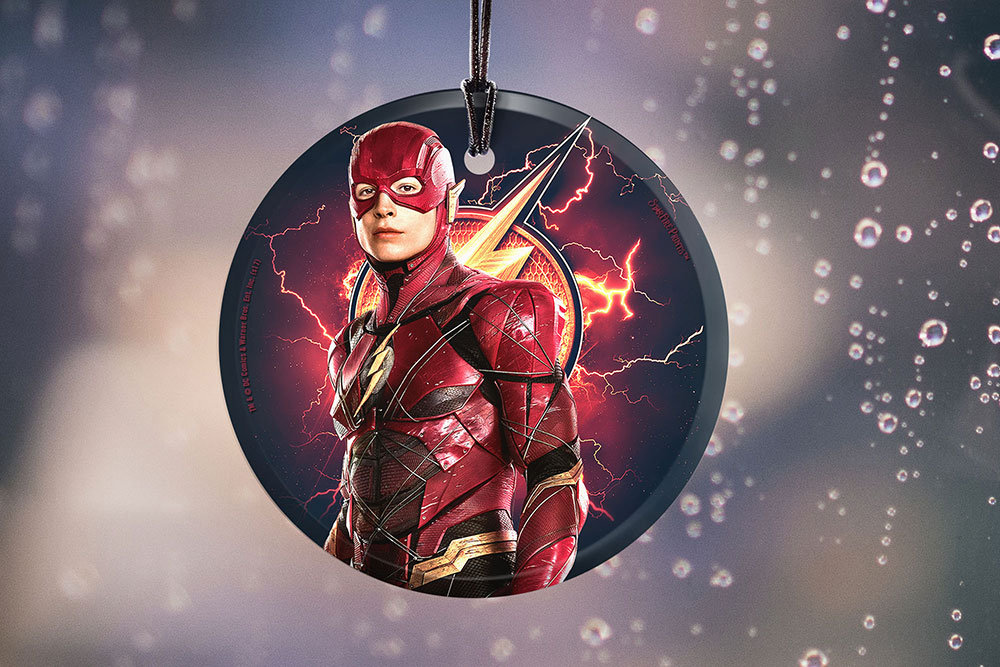 Trend Setters Justice League Movie Flash Hanging Glass Print | Wayfair