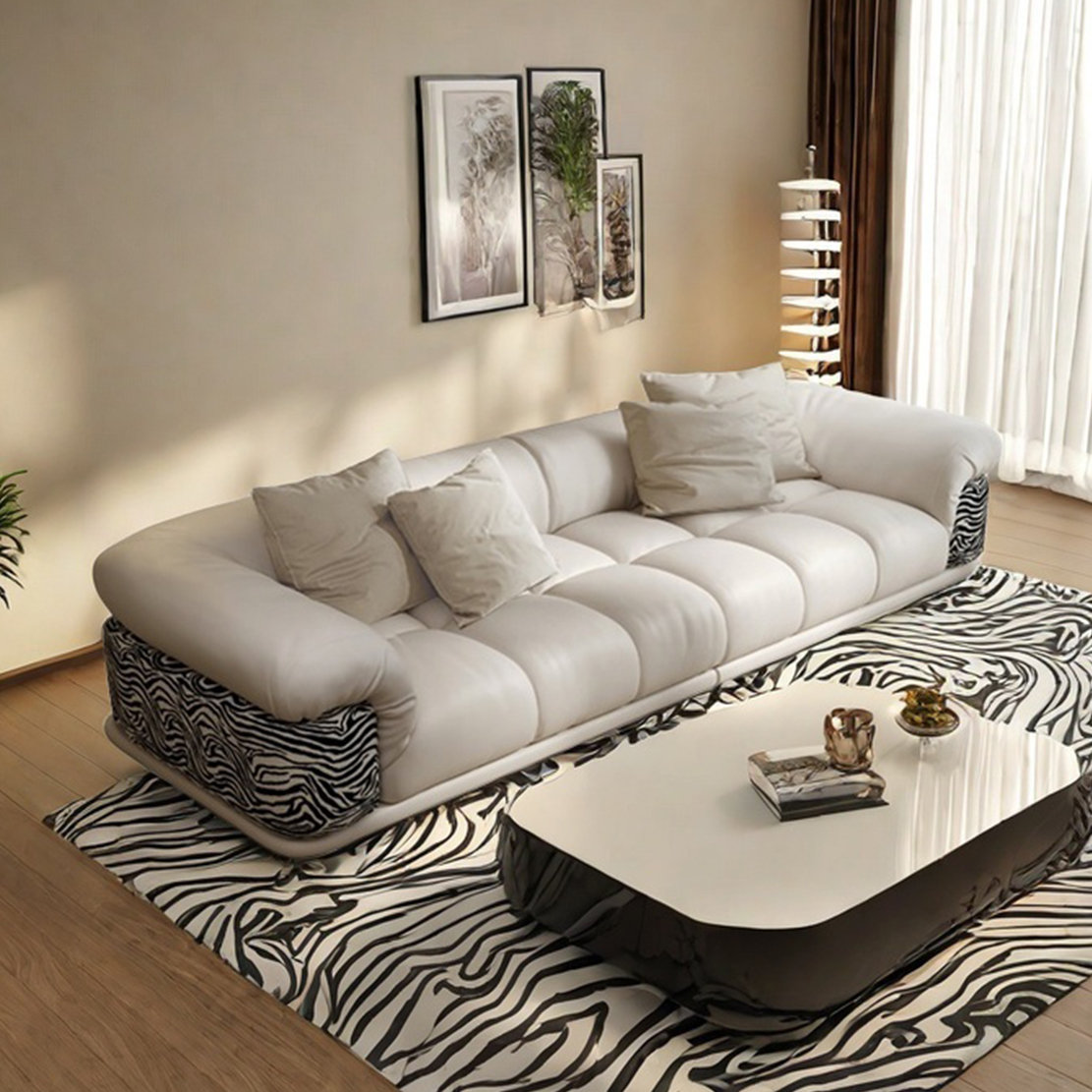 Hype Styled French retro simple straight-line sofa | Wayfair