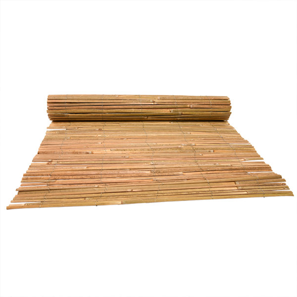Backyard X-Scapes Natural Split Bamboo Fencing Decorative Fence Panel ...