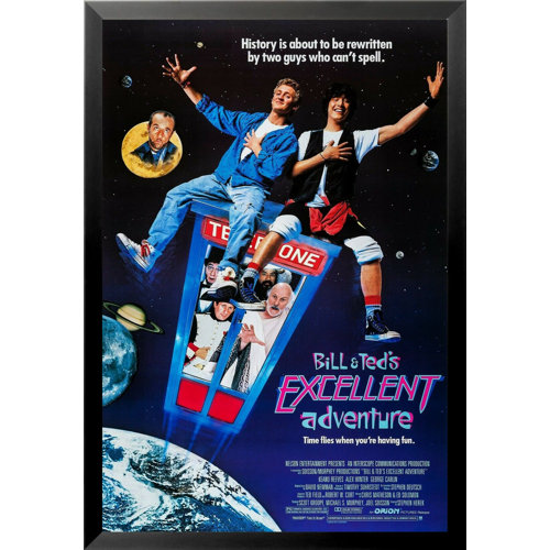 Buy Art For Less Bill And Ted's Excellent Adventure 1989 Comedy Movie ...