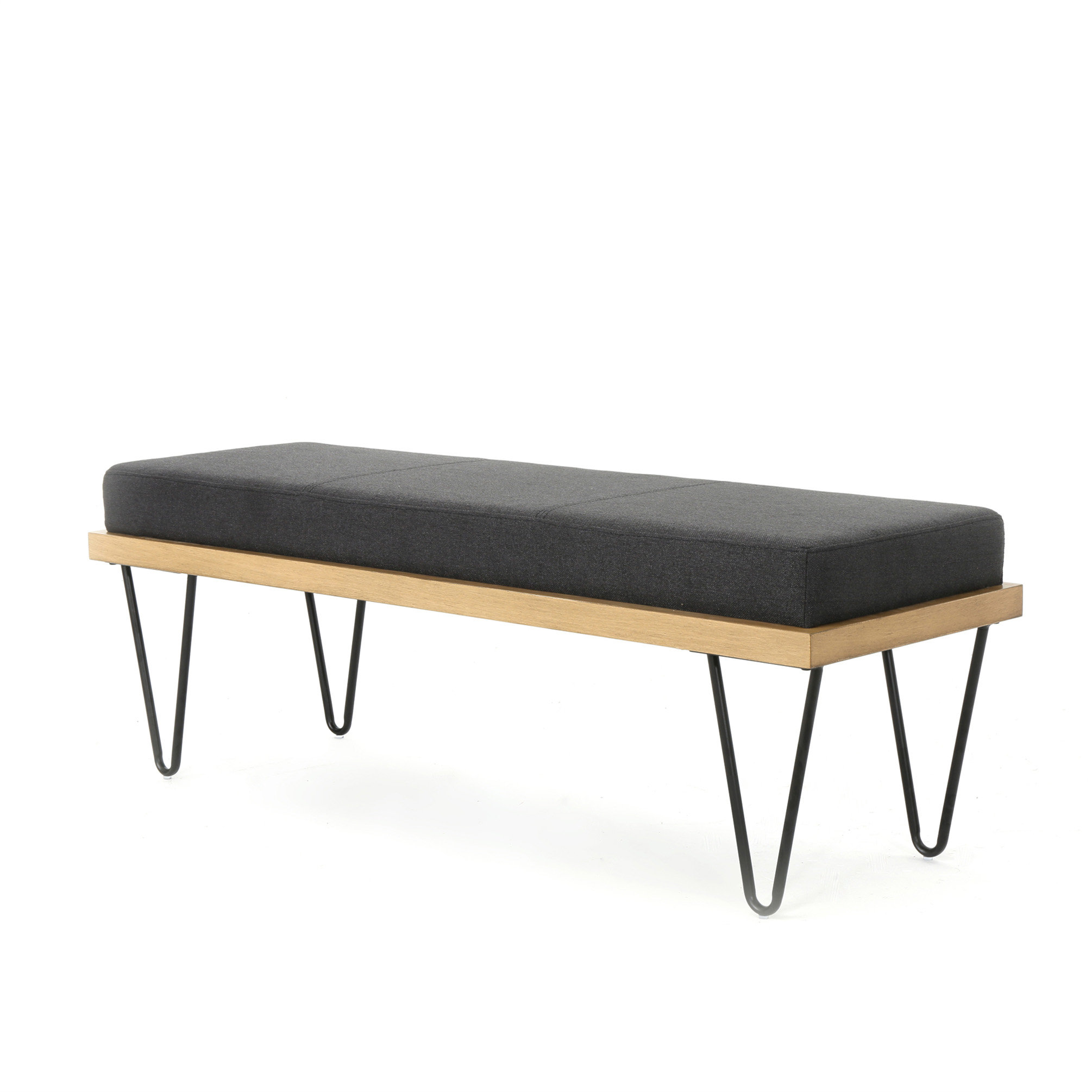 17 Stories Versatile Mid-Century Modern Bench With Timeless Appeal And ...