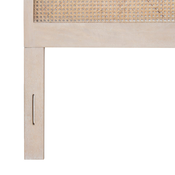 Birch Lane™ Boone Solid Wood and Cane Headboard & Reviews | Wayfair