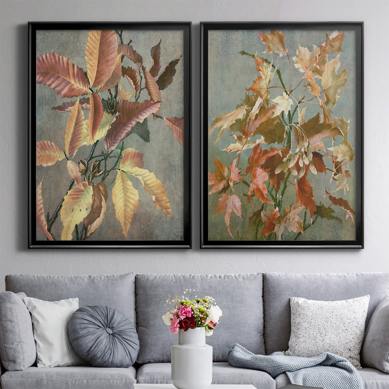 Lark Manor™ Ancient Autumn I - 2 Piece Picture Frame Print Set on ...