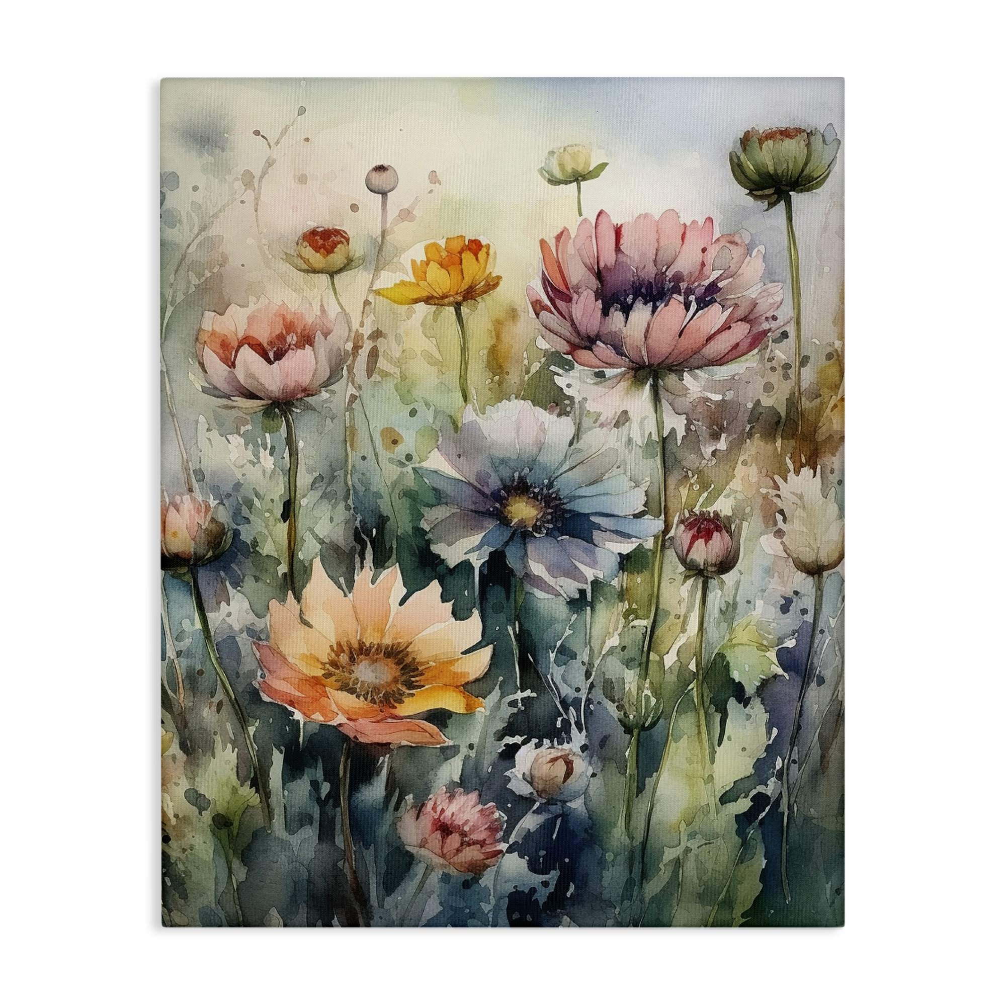 Red Barrel Studio® Wild Gerbera Daisies Canvas Wall Art by Ryley Gray ...