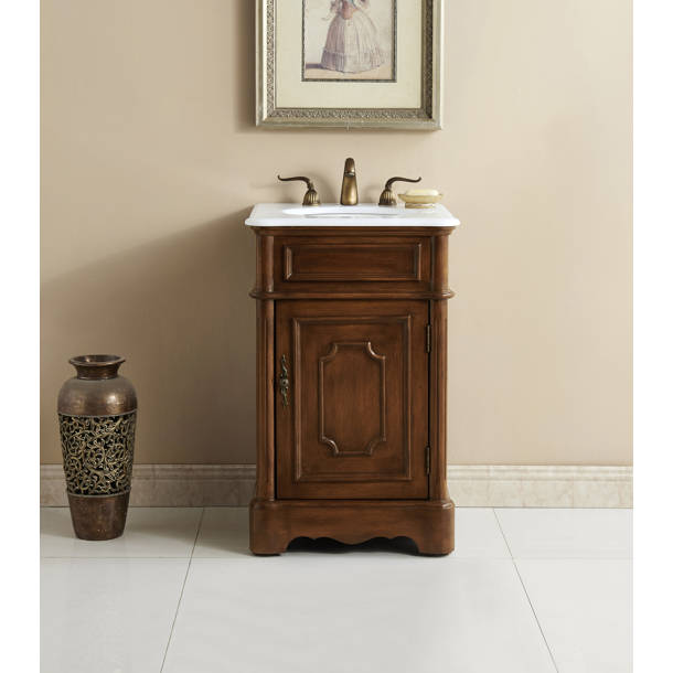 Charlton Home® Simpkins Narrow Depth Single Bathroom Vanity Base Only ...