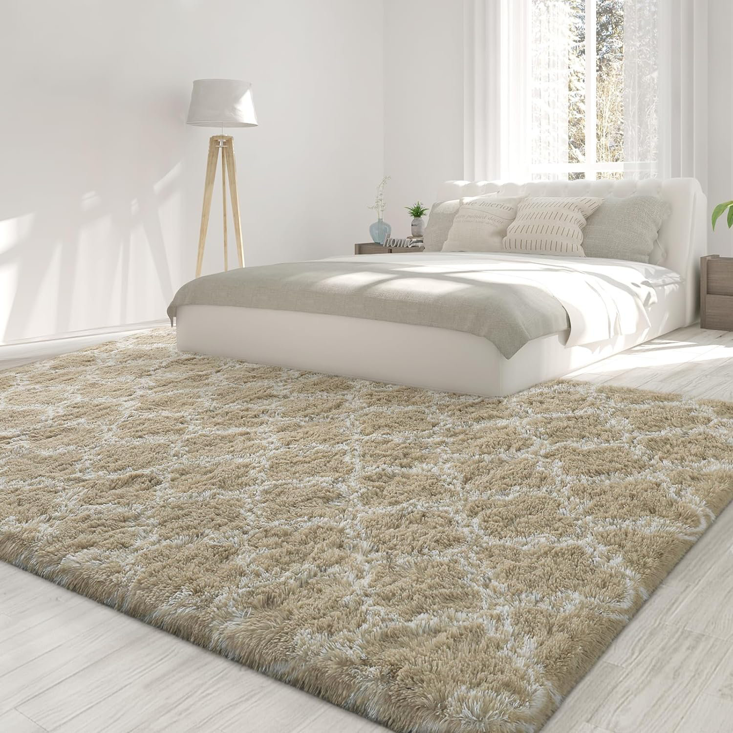 Winston Porter Rectangle Annetrude Commercial Use Area Rug with Non ...