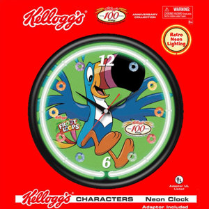 Bell + Howell Kellogg's Tocan Sam Neon Clock | Wayfair