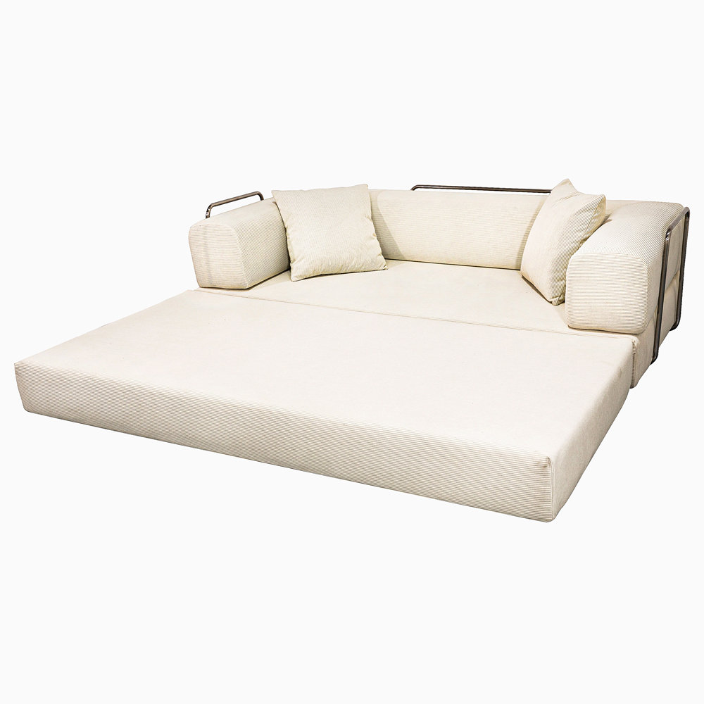 Mercer41 Double Sofa, Sofa Bed, Multifunctional Compression Sofa, Wide ...