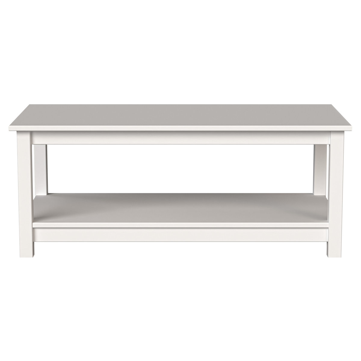 Red Barrel Studio® Albrecht Solid Pine Wood Shaker Coffee Table ...