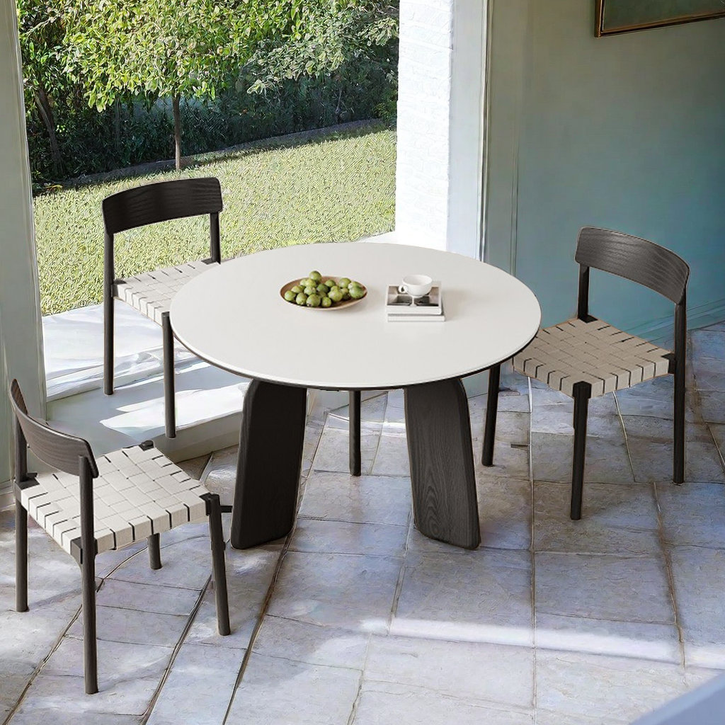 PULOSK Round Restaurant Dining Set | Wayfair