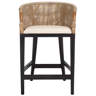 Bayou Breeze Carneshia Upholstered Solid Wood Counter Stool & Reviews ...
