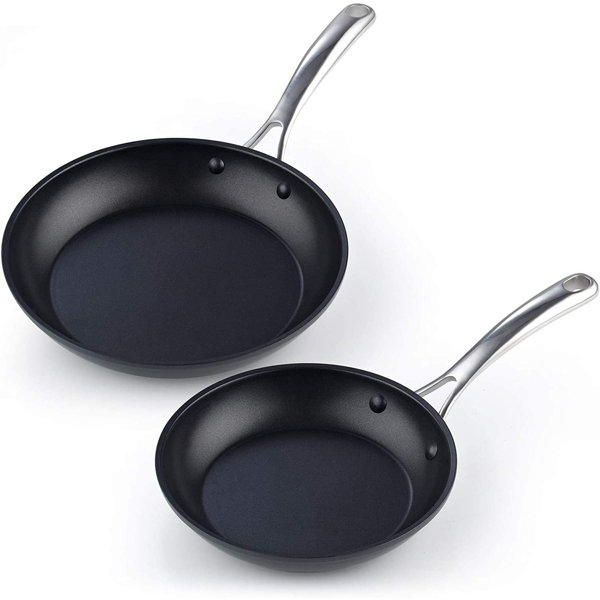 Cooks Standard 8-Piece Nonstick Hard Anodized Cookware Set, Black | Wayfair