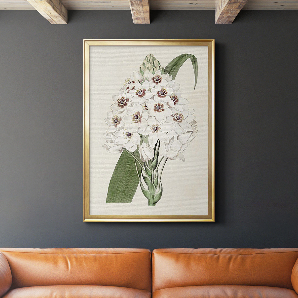 Wildon Home® Flore Albo II - Single Picture Frame Painting | Wayfair