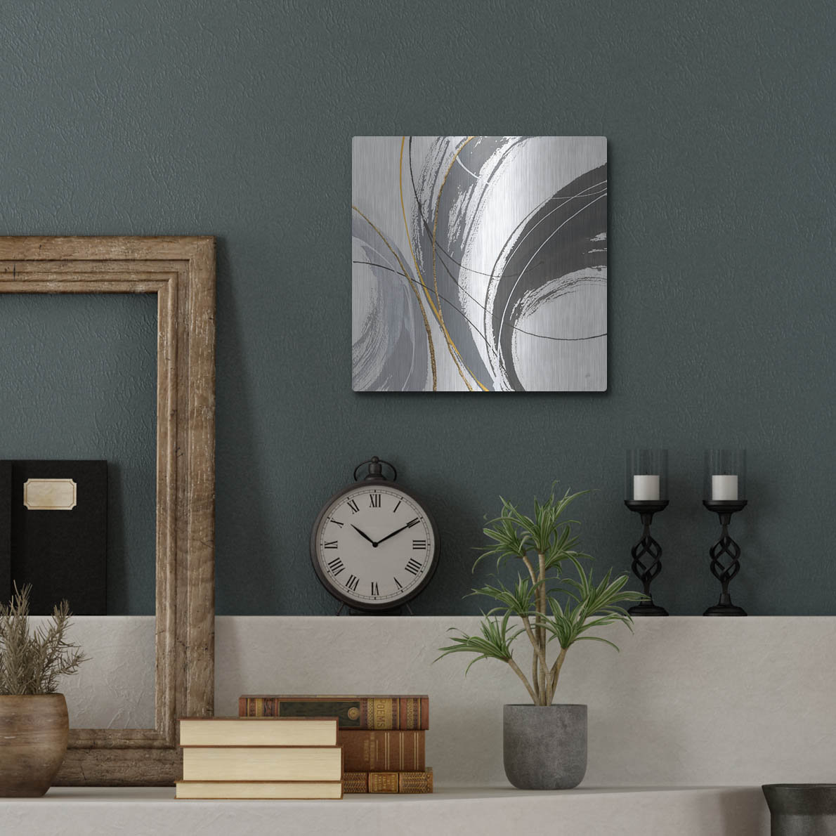 Luxe Metal Art 'Webbed 1' by Chris Paschke Metal Wall Art | Wayfair