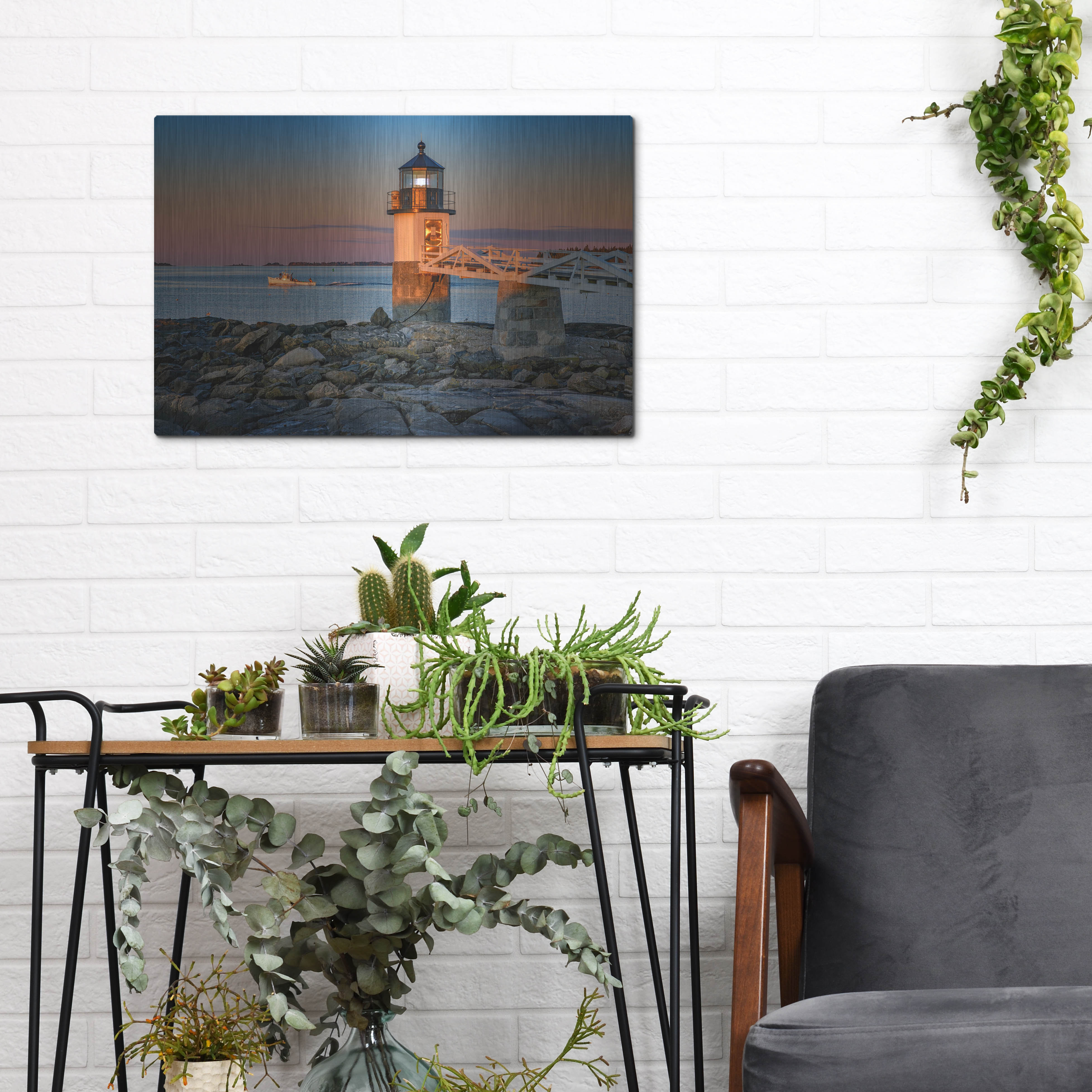Breakwater Bay 'Sunrise Steaming' by Rick Berk Metal Wall | Wayfair