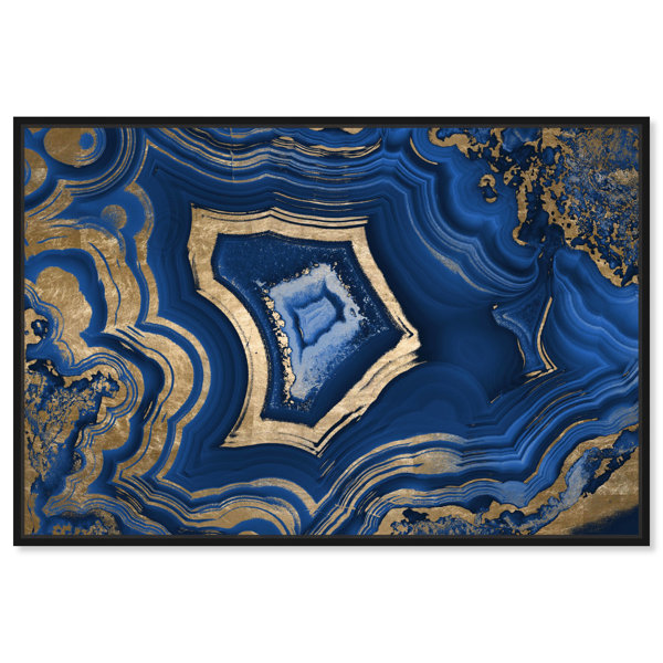 Framed-geode-art | Wayfair